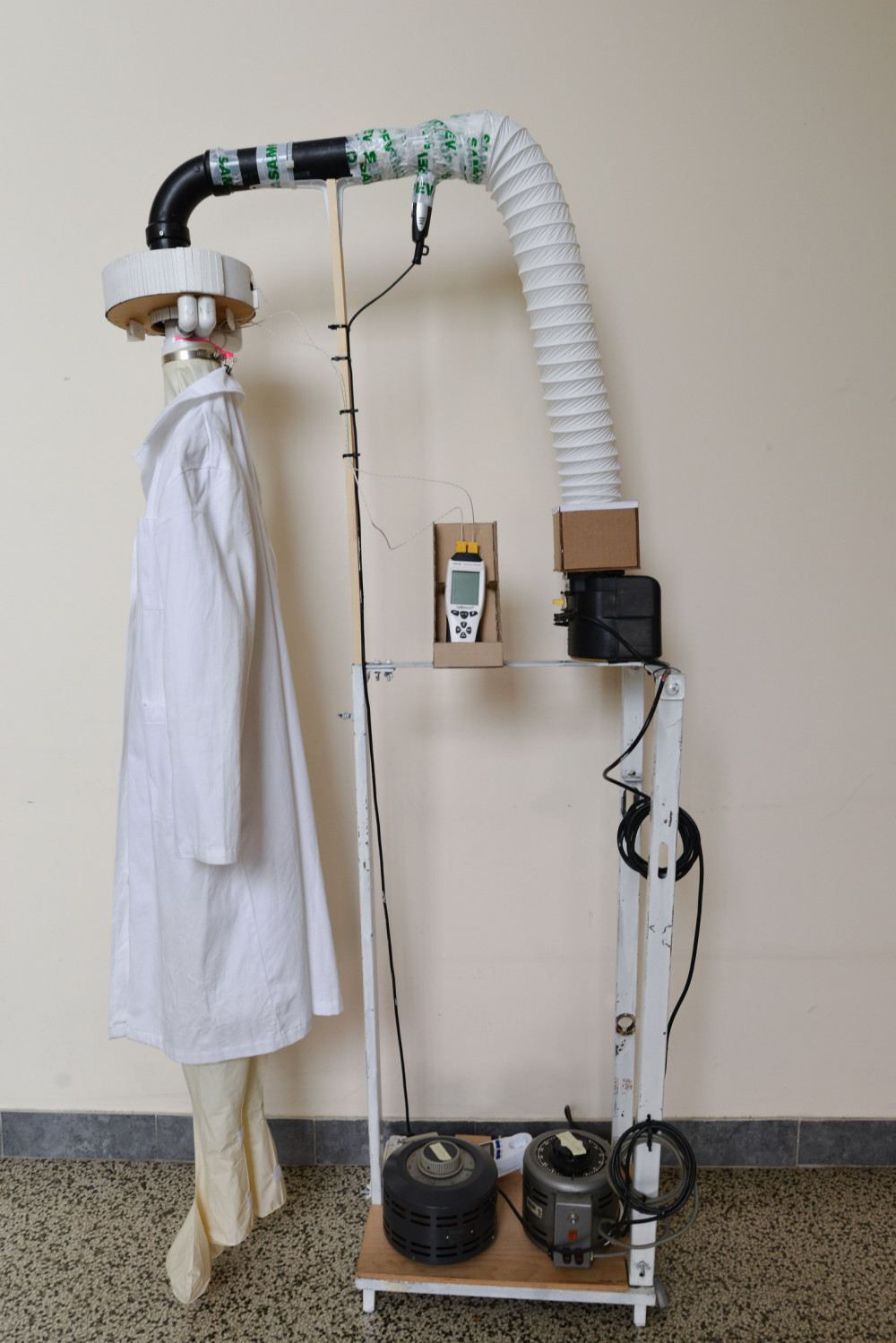 Inflatable thermal manikin - TTF